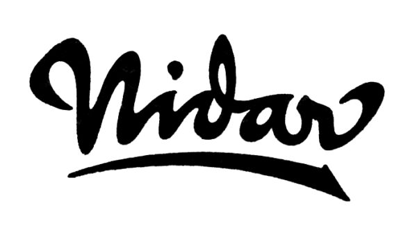 Nidars logo gjennom tidene - Nidar.no